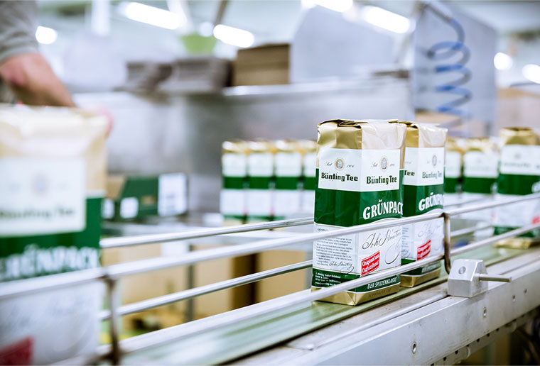 Bünting Tee: Chronik